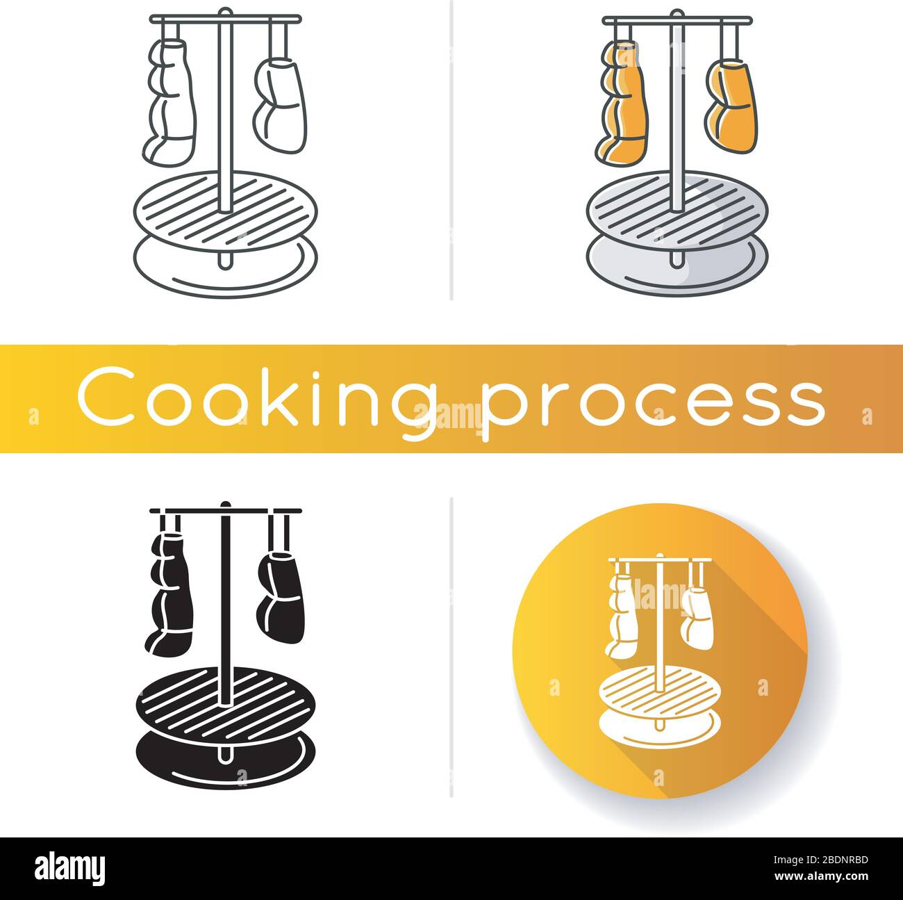 Method of preserving food Stock Vector Images - Alamy