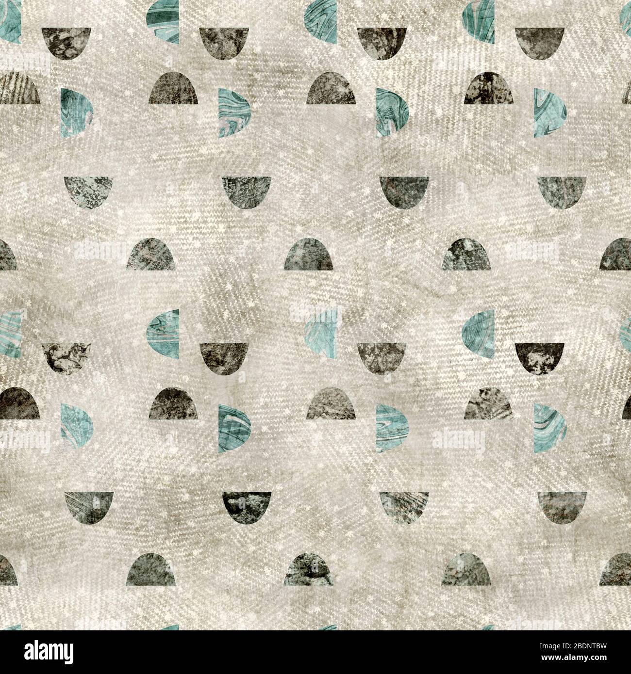 Tan and teal worn messy grungy seamless pattern Stock Photo - Alamy