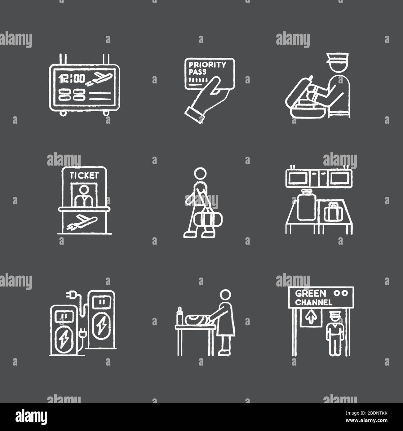 Boarding passenger with baby Stock Vector Images - Alamy