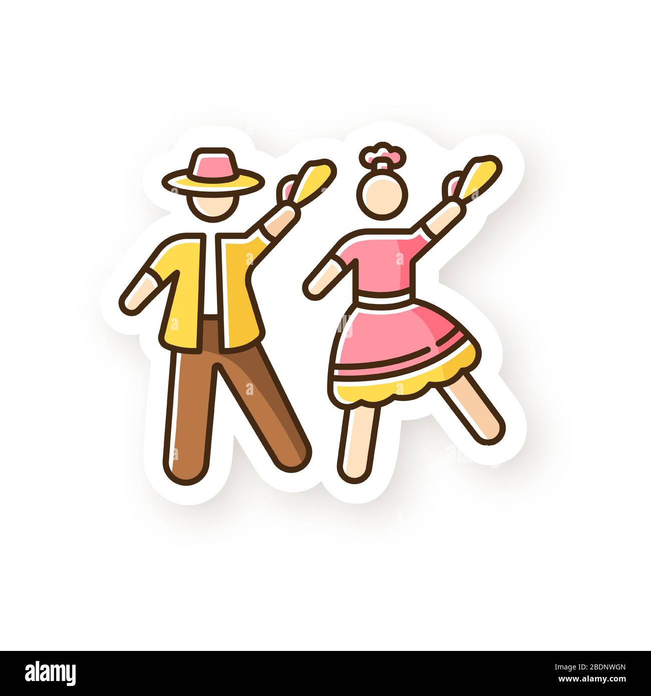 Popular dance Stock Vector Images - Alamy