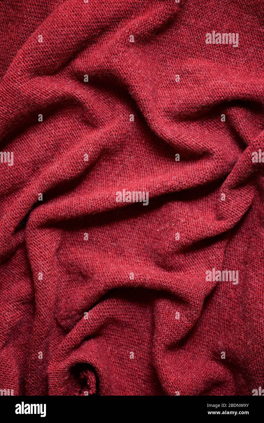 Close up of a garnet colored fabric Stock Photo - Alamy