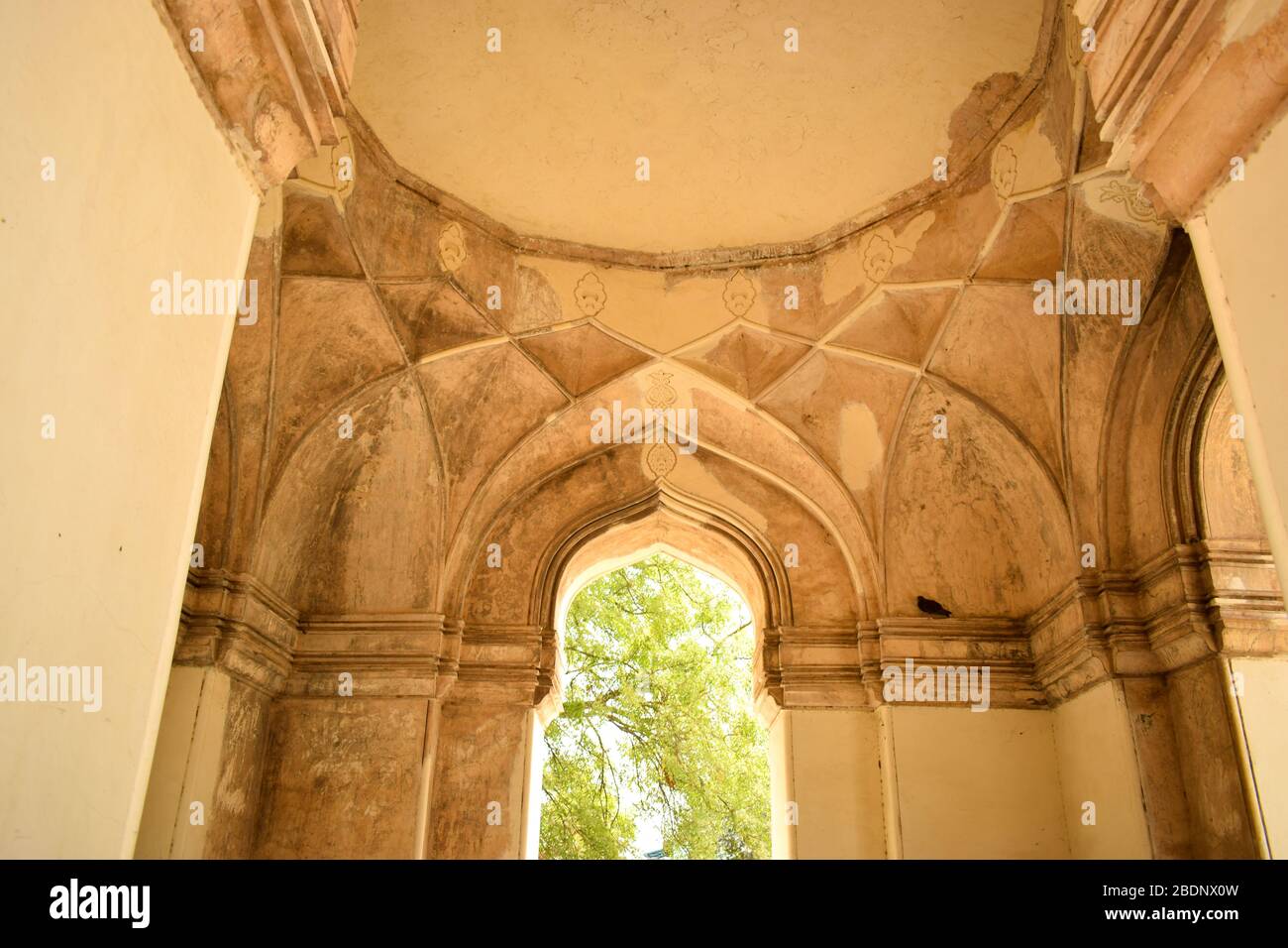 Beautiful Architecture Of Corridor At An Ancient Historical Seven Tombs ...