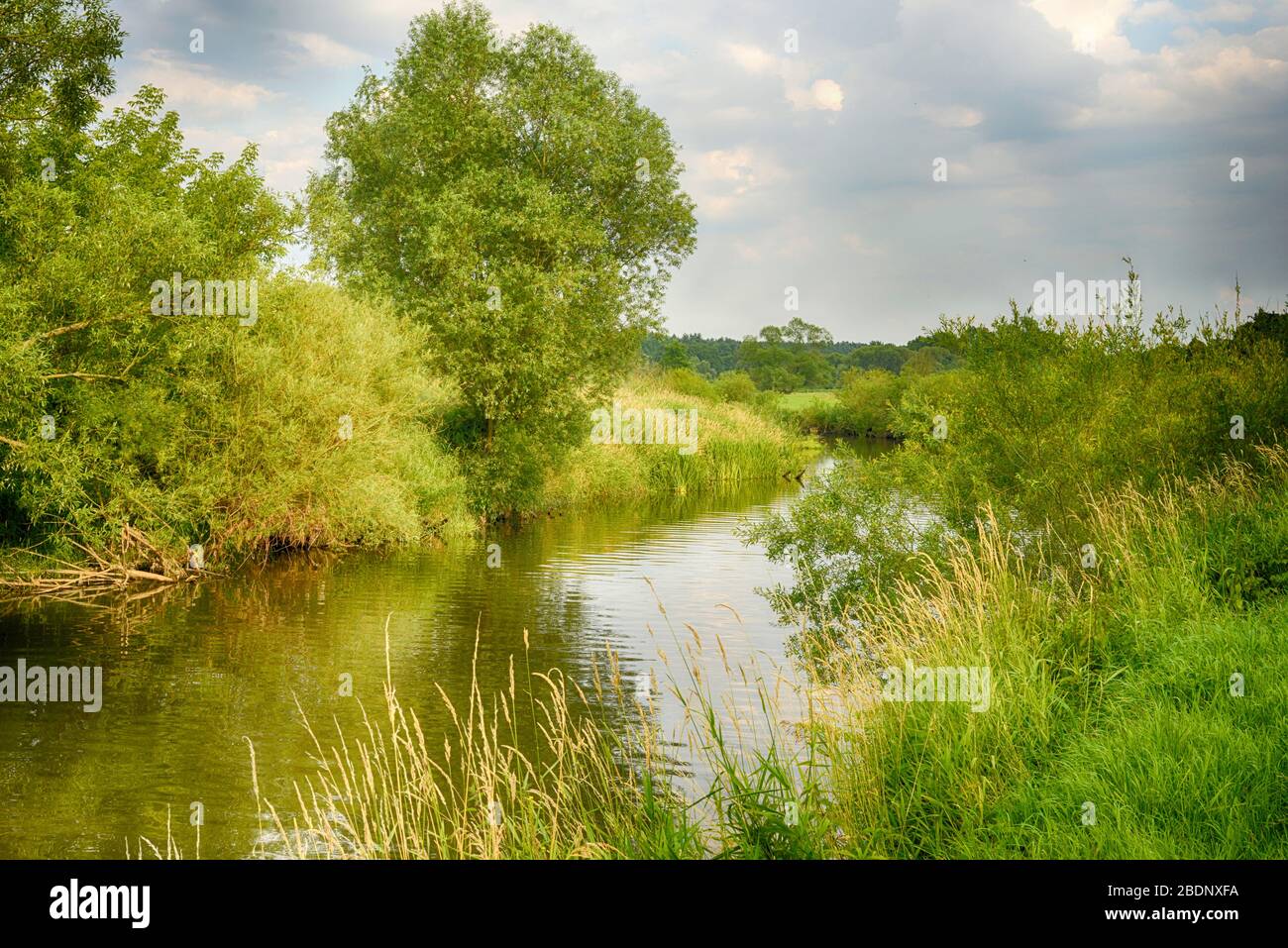 River Neiße on the border between Poland and Germany Stock Photo - Alamy