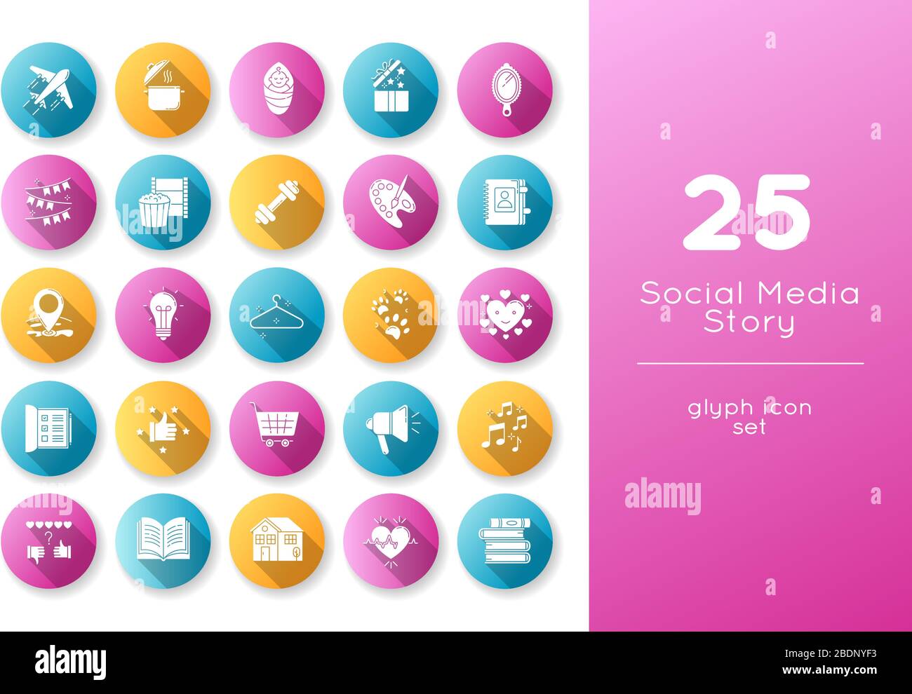 Love story icons collection Stock Vector Images - Alamy