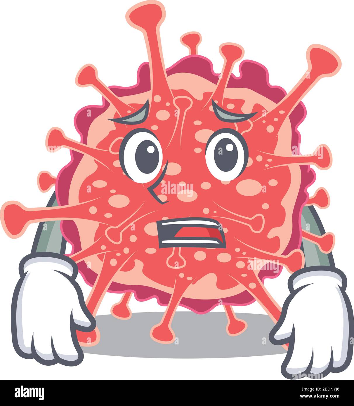 Shocked bacteria cartoon hi-res stock photography and images - Alamy