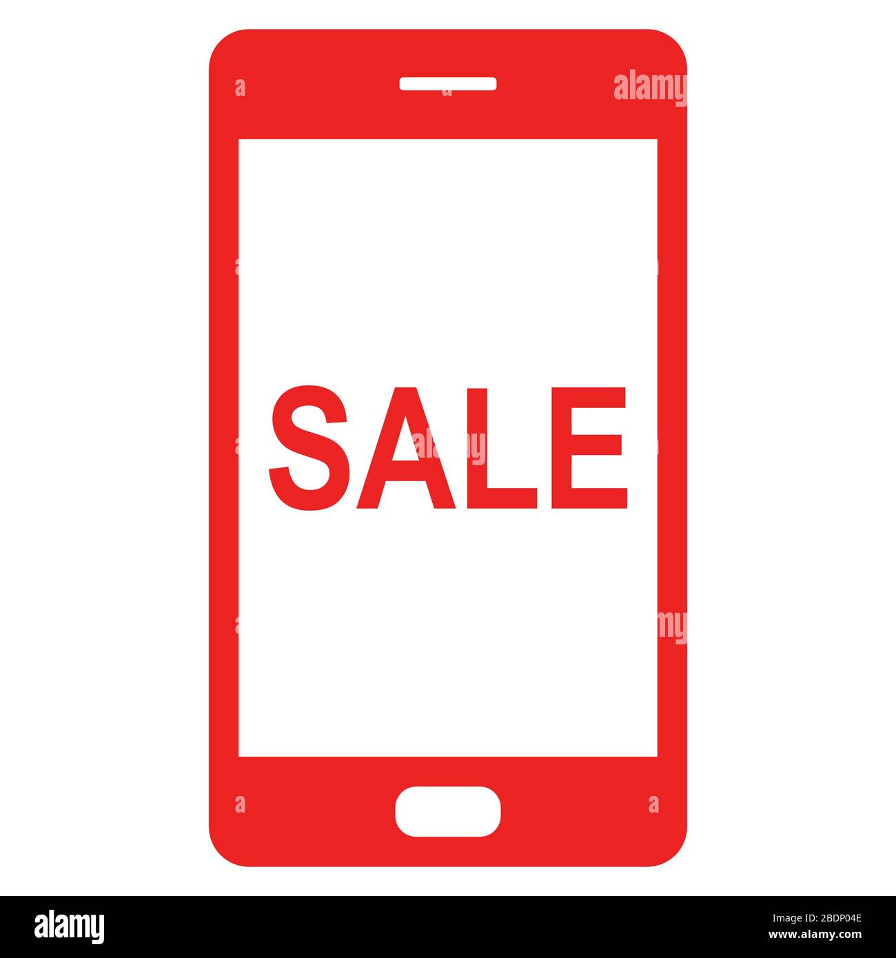 Sale and smartphone Stock Photo - Alamy
