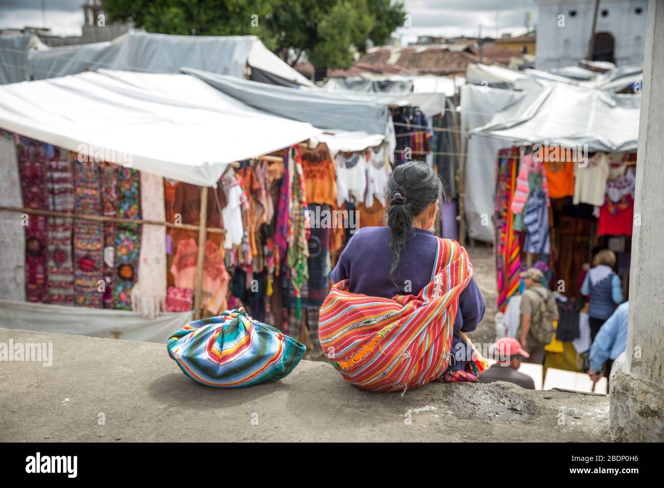 Native mayan woman guatemala hi-res stock photography and images - Alamy