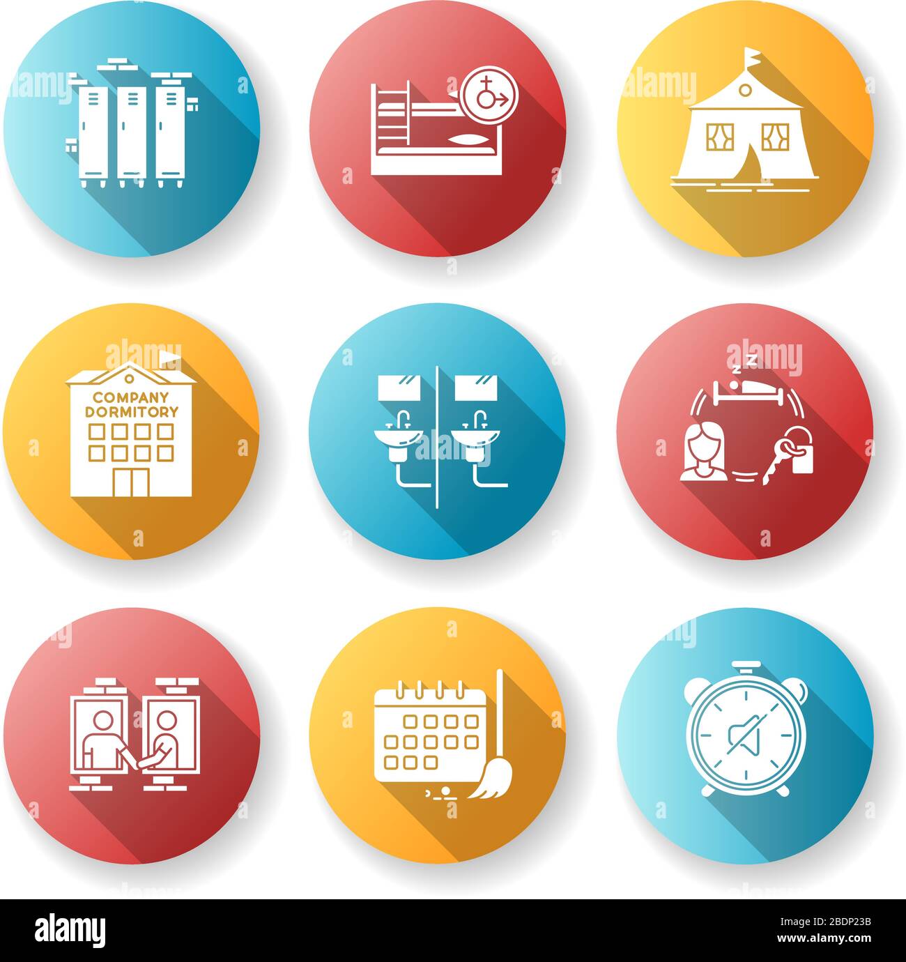 Dormitory room college Cut Out Stock Images & Pictures - Alamy