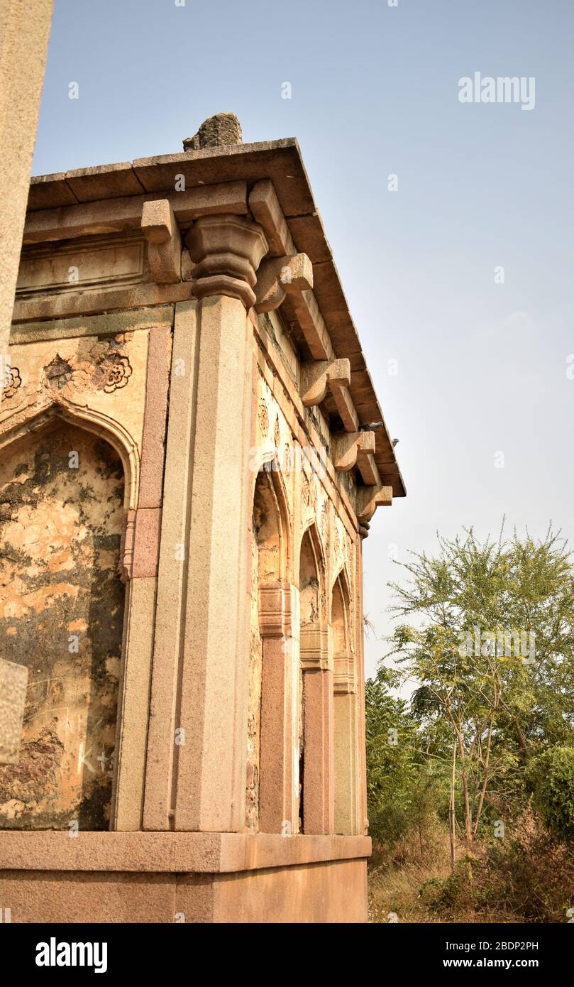 Sultan Quli Qutb Mulk's tomb was built in 1543. Seven Tombs Stock ...