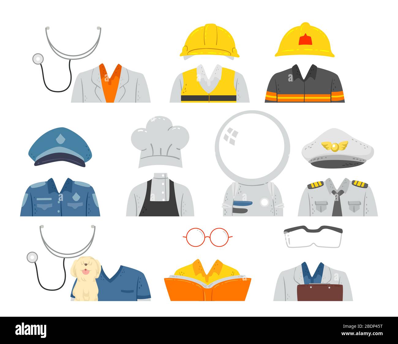 Uniform fireman nobody Cut Out Stock Images & Pictures - Alamy