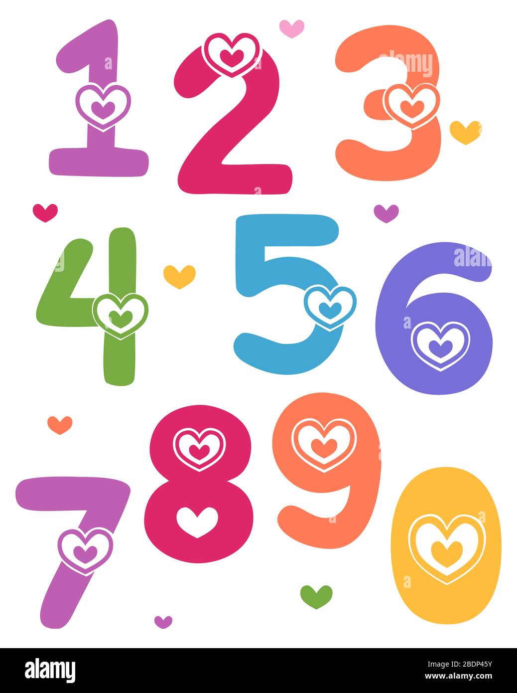 Counting from zero nine hi-res stock photography and images - Alamy