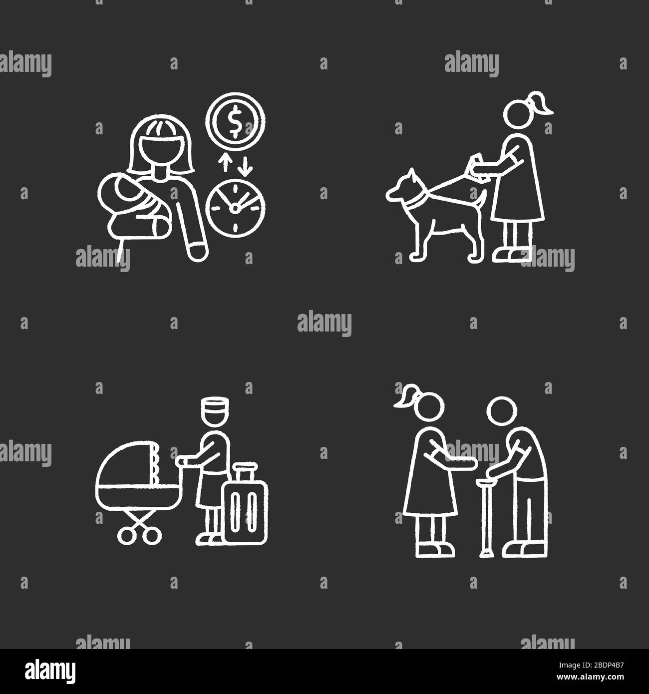 Child pet logo logo Black and White Stock Photos & Images - Alamy