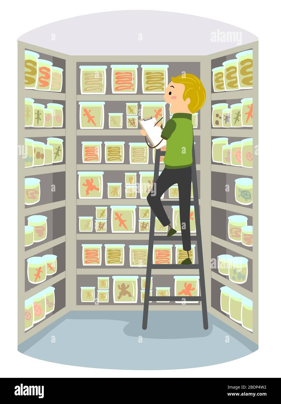 Taking Inventory Cartoon