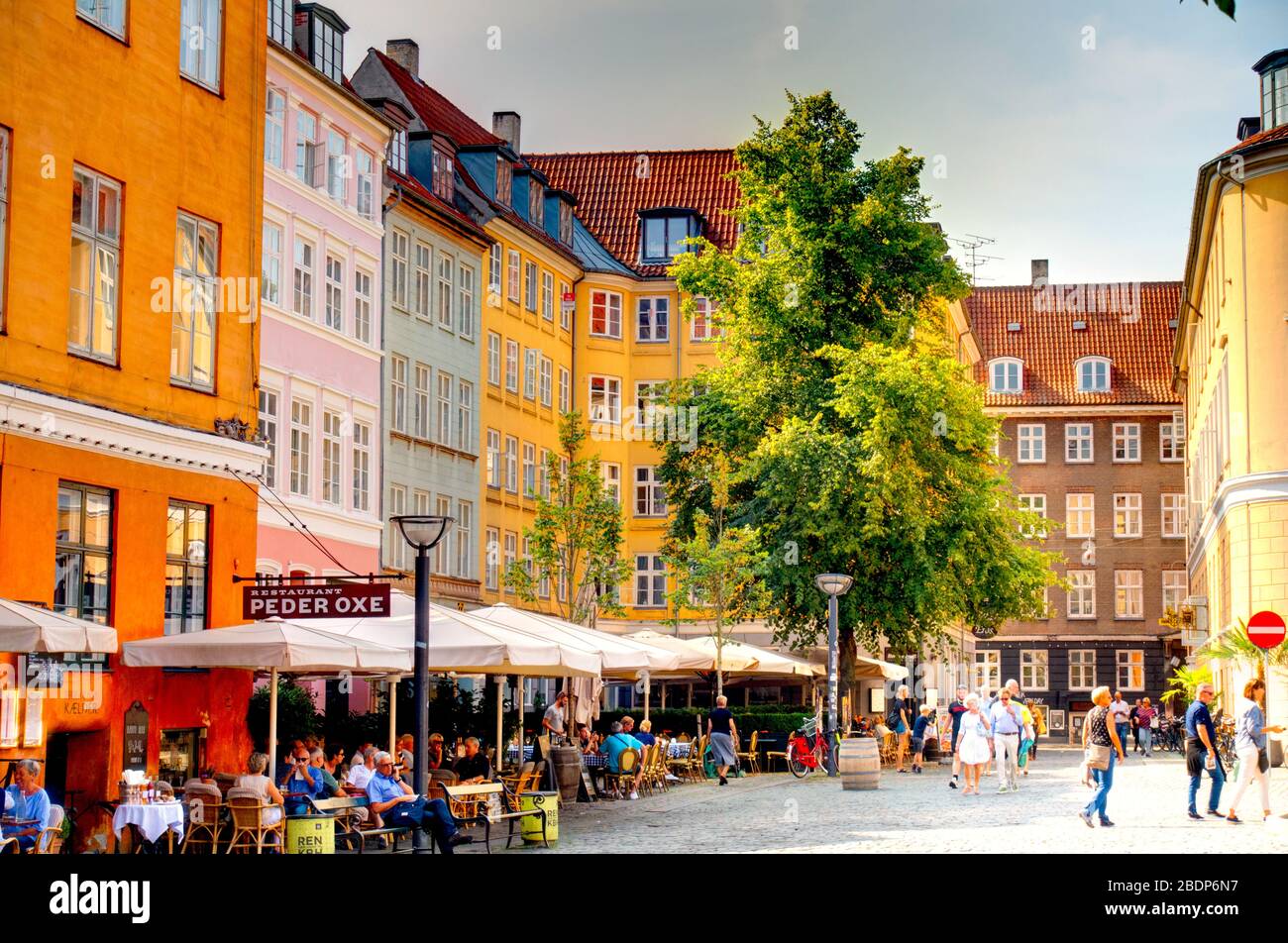 Copenhagen historical center, Denmark Stock Photo - Alamy