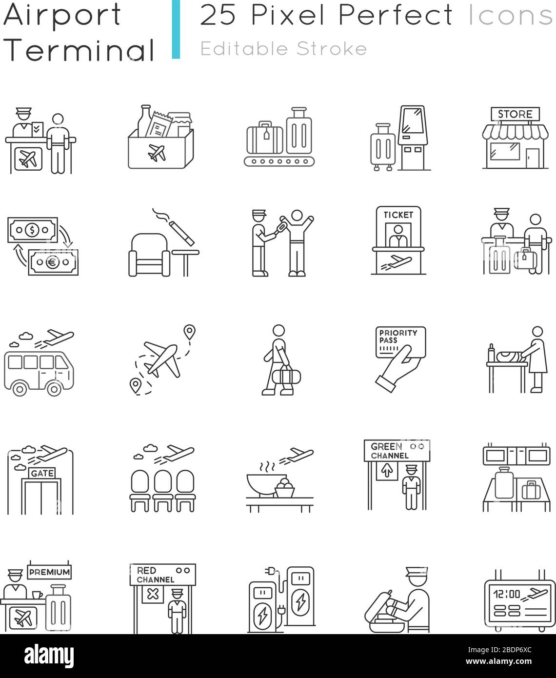 Smoking free logo Stock Vector Images - Alamy