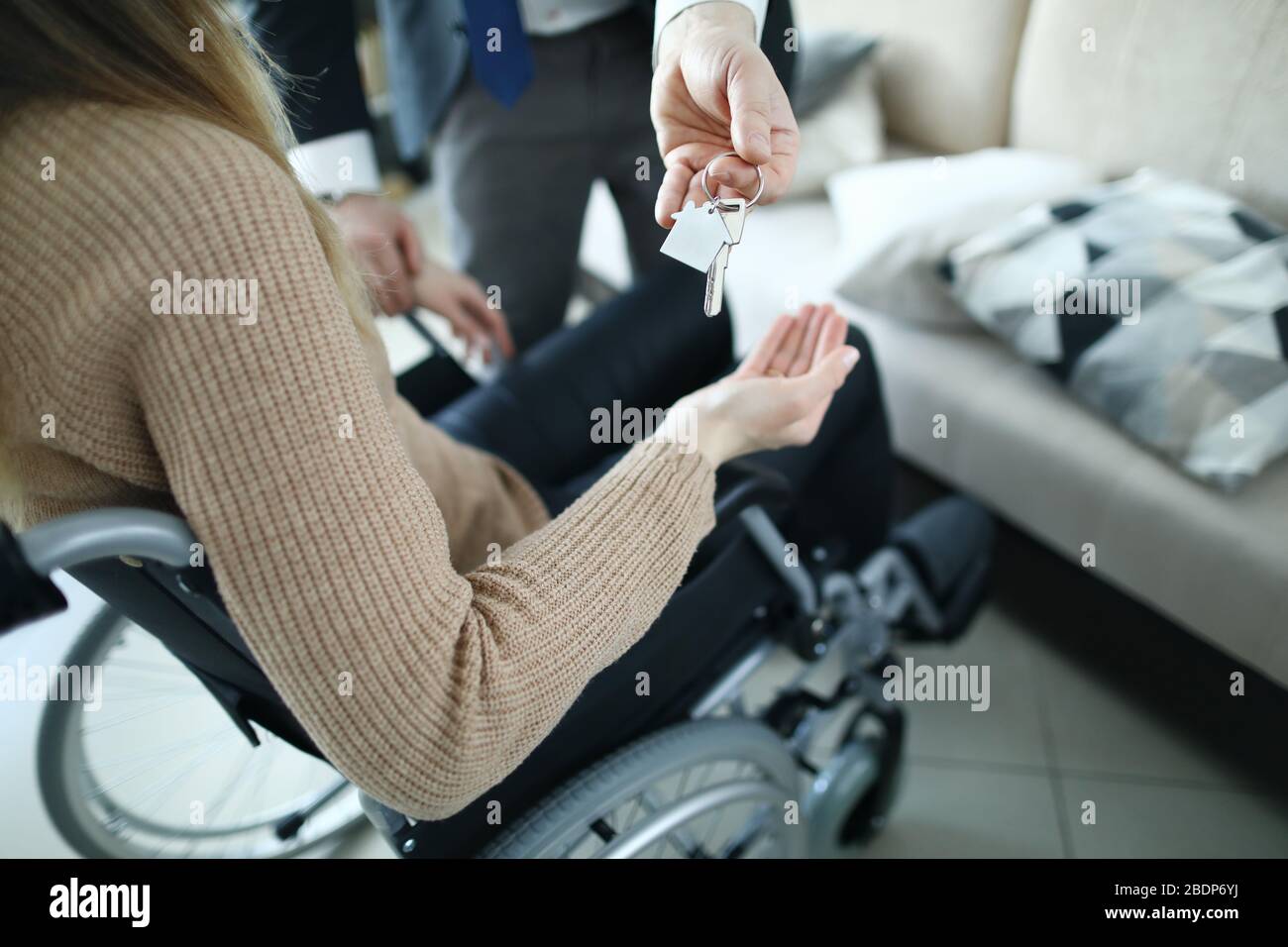 Person get help care Stock Photo - Alamy