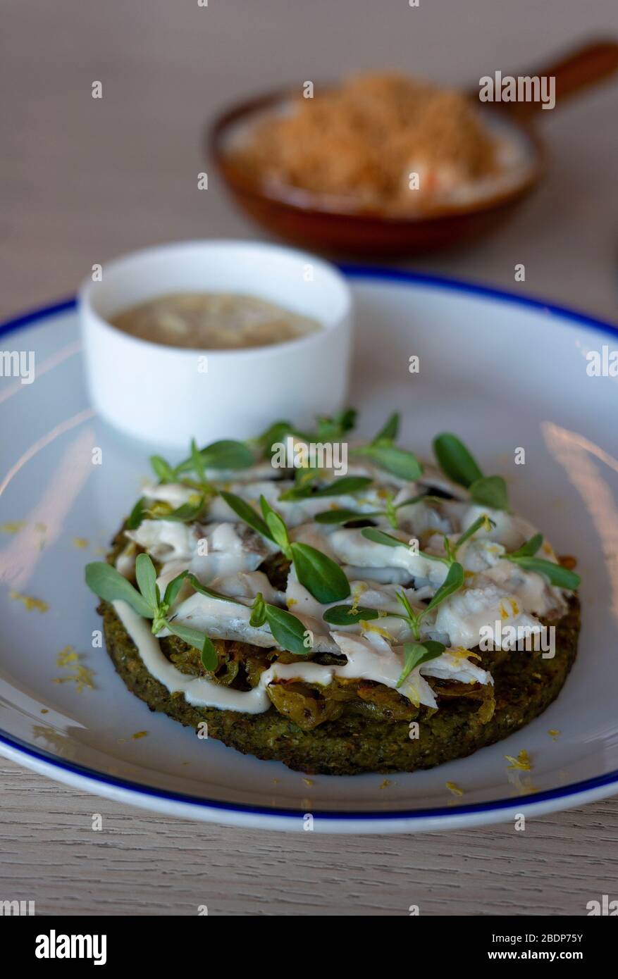 Em Sherif Sea Cafe: Kebbet Samak Stock Photo - Alamy