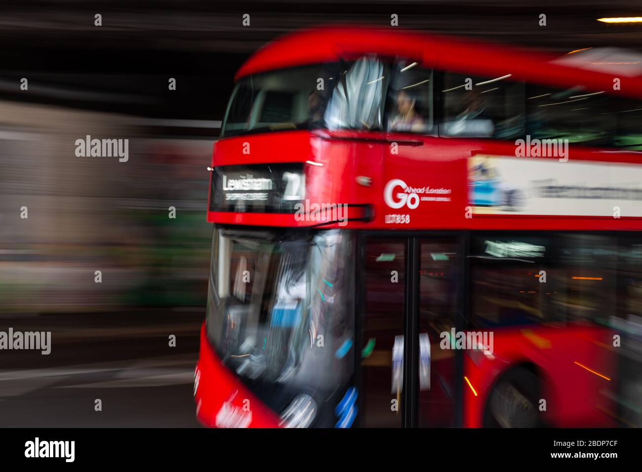 The iconic double decker busses of Greater London are part of an ...