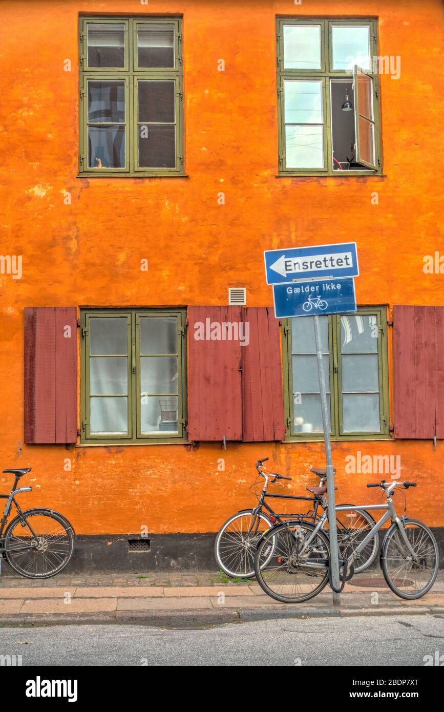 Nyboder district, Copenhagen, Denmark Stock Photo - Alamy