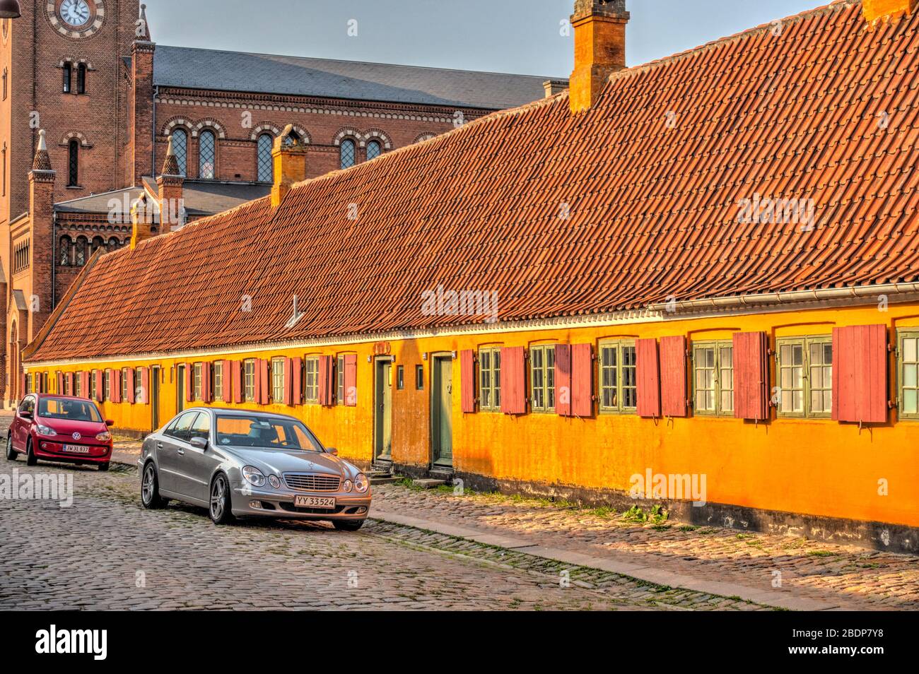 Nyboder historic row house hi-res stock photography and images - Alamy
