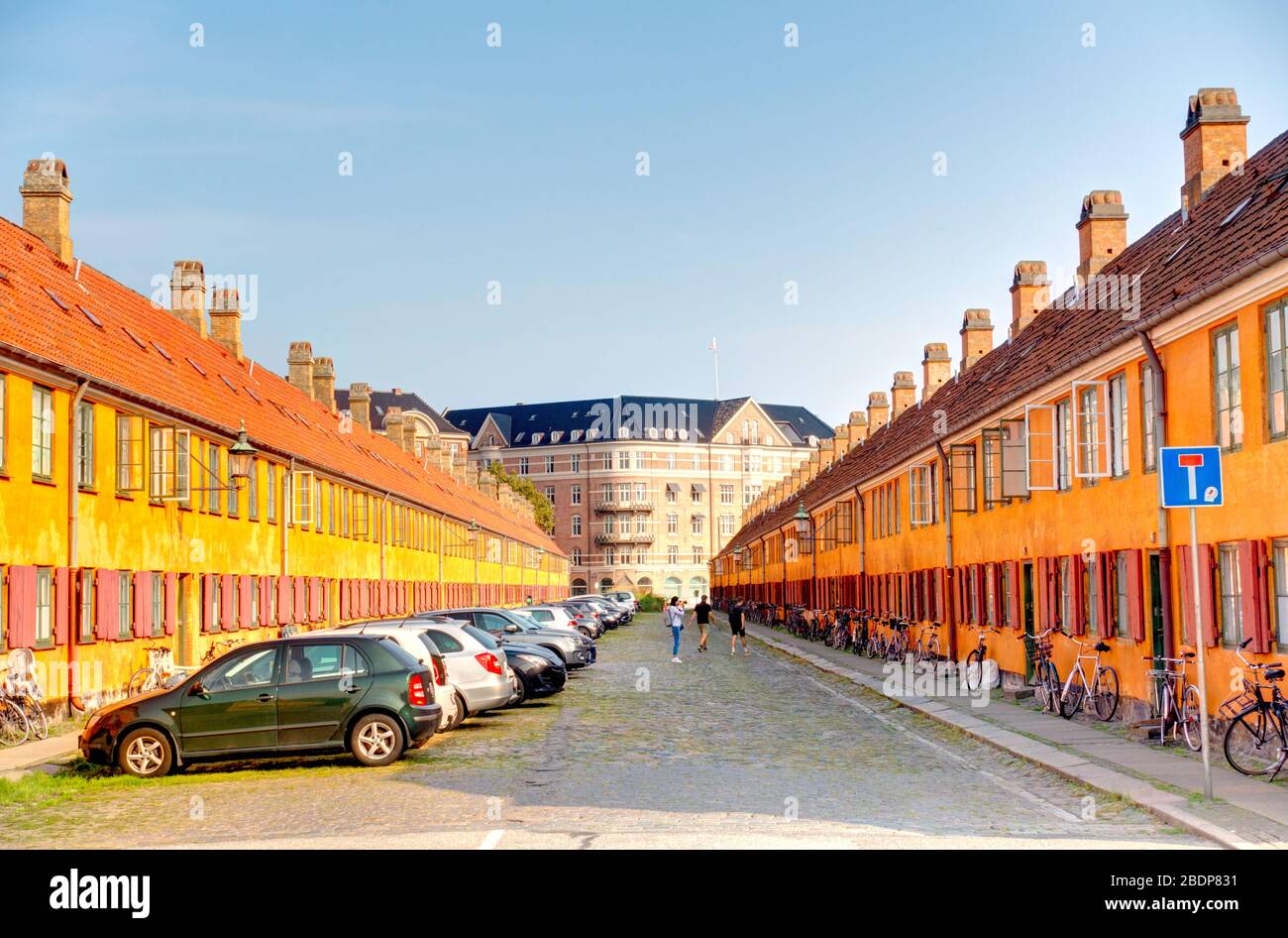 Nyboder district, Copenhagen, Denmark Stock Photo - Alamy