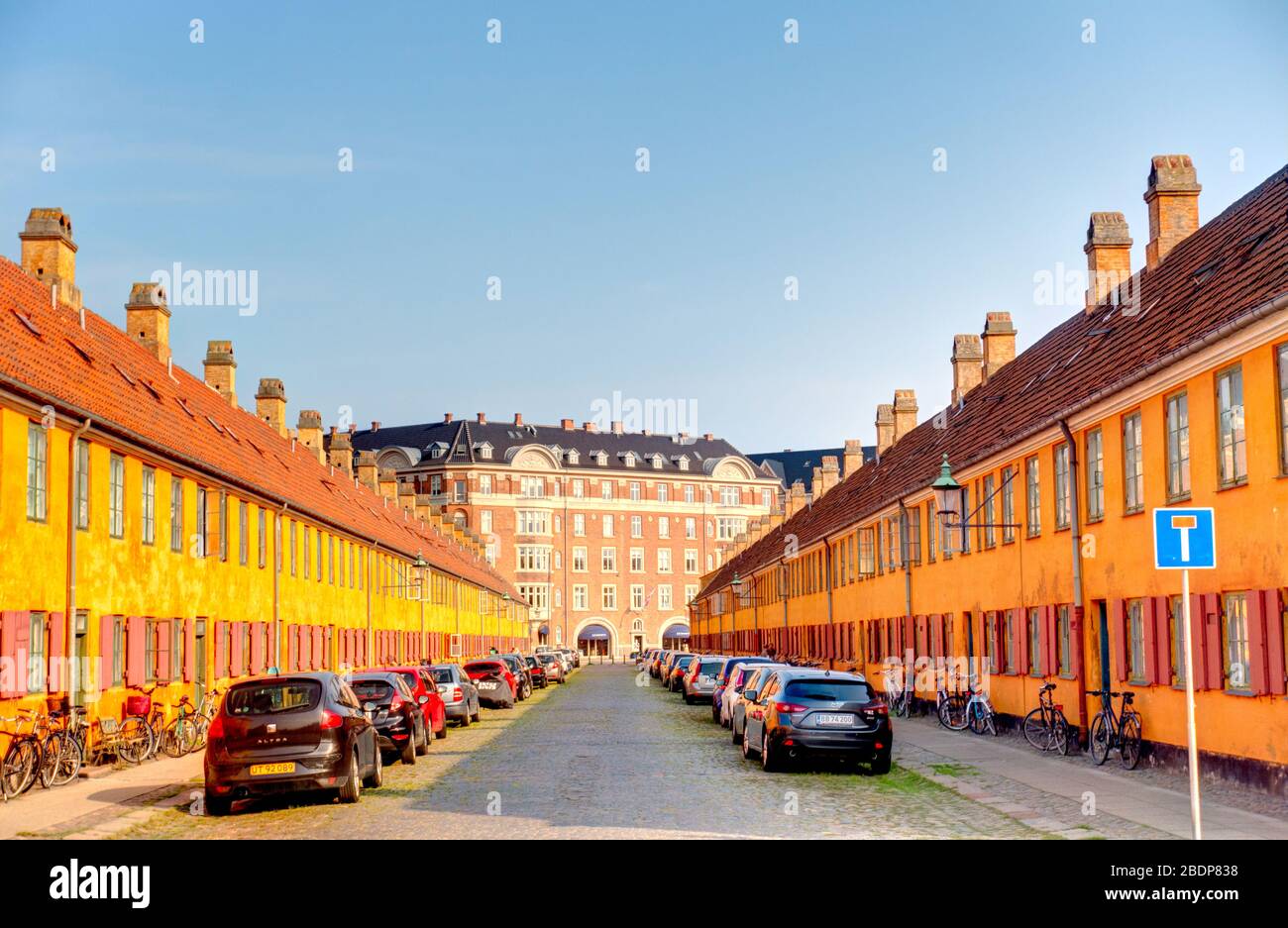 Nyboder district, Copenhagen, Denmark Stock Photo - Alamy