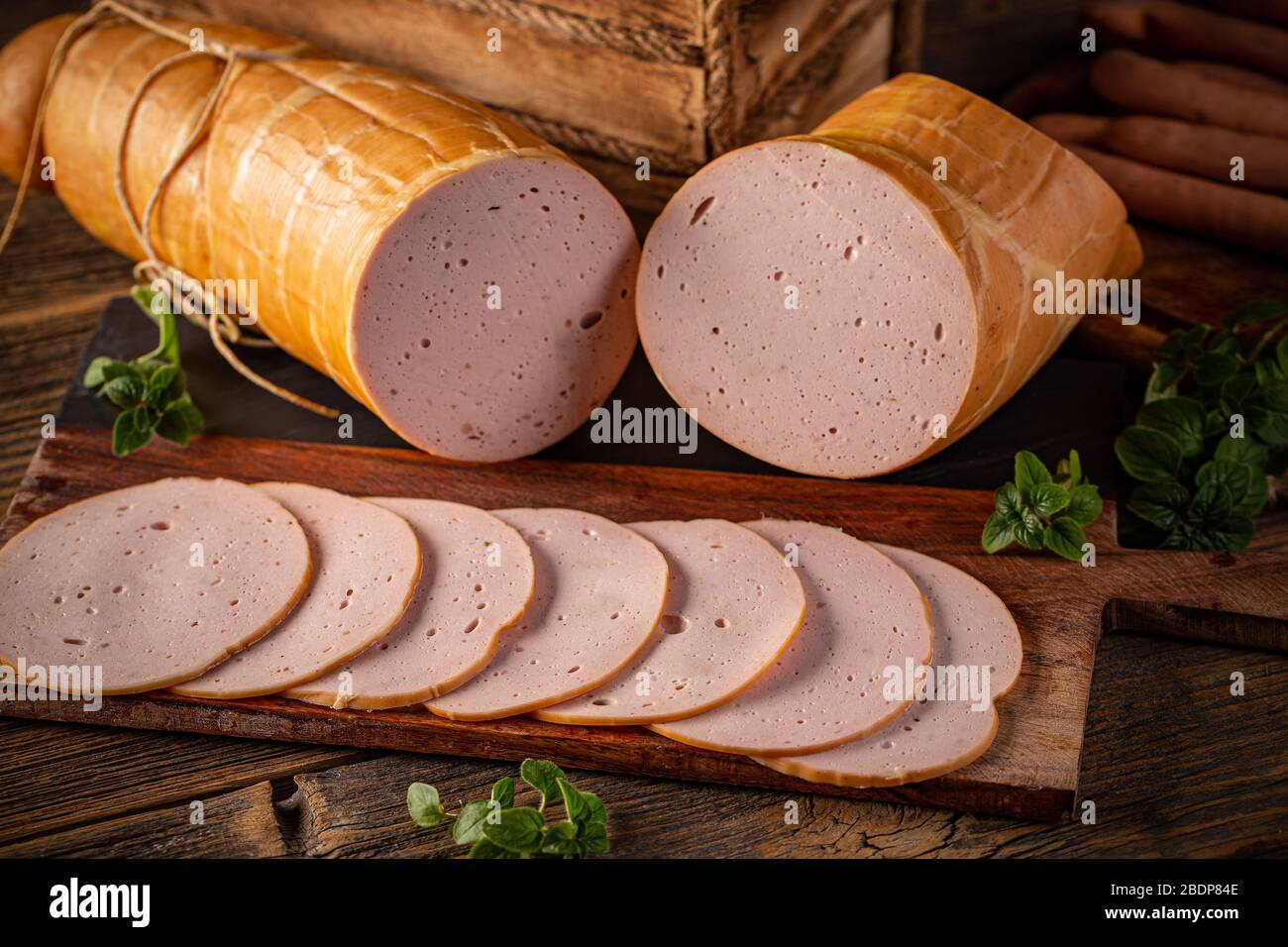 Processed meat products hi-res stock photography and images - Alamy