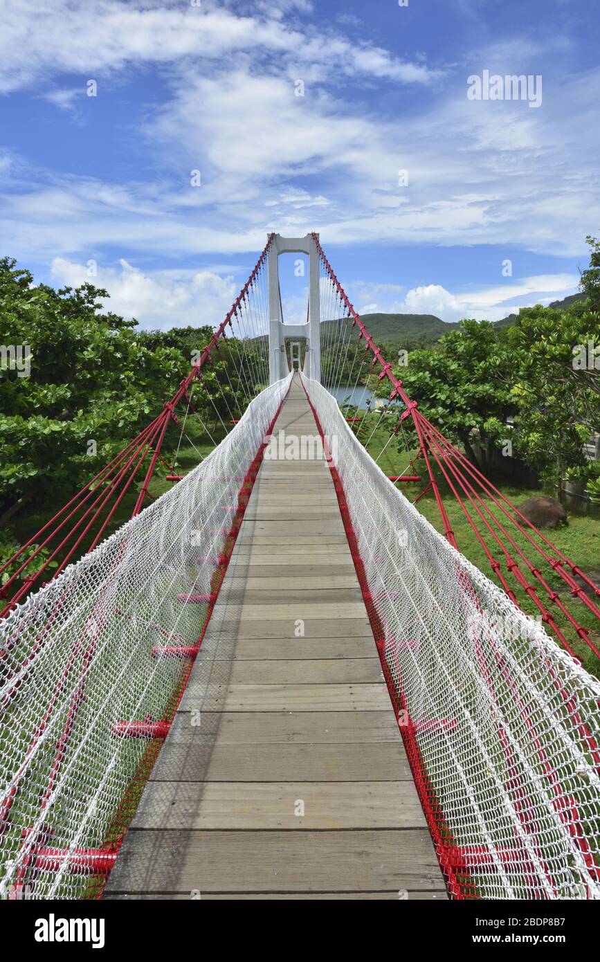 Bridge suspension taiwan tree hi-res stock photography and images - Alamy