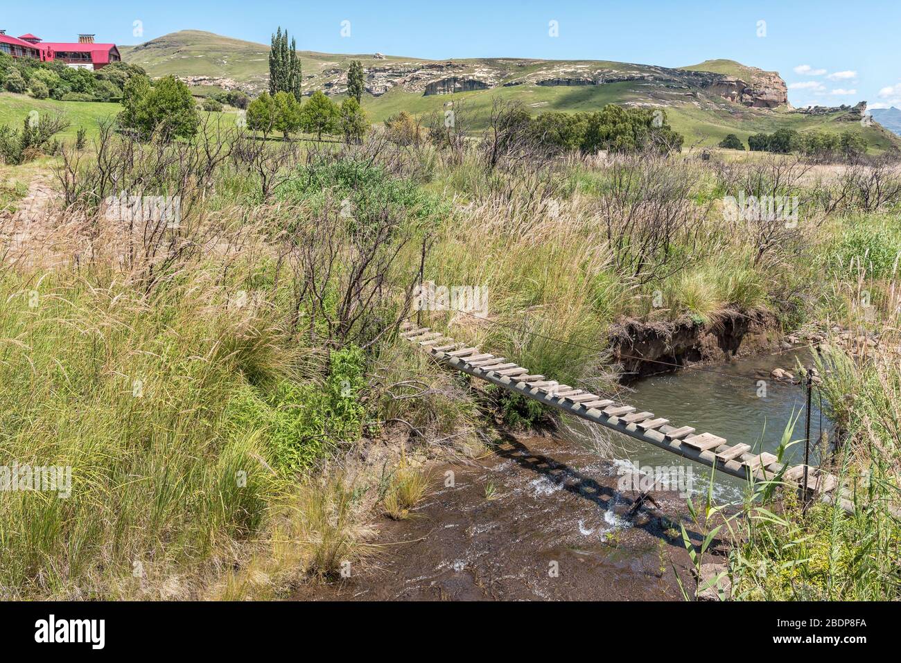 GOLDEN GATE HIGHLANDS NATIONAL PARK, SOUTH AFRICA - MARCH 3, 2020: A ...