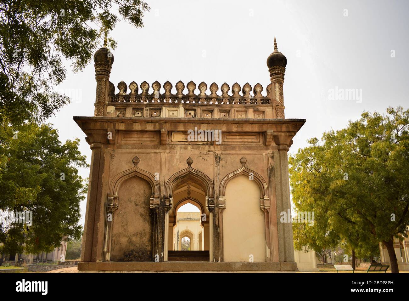 Sultan Quli Qutb Mulk's tomb was built in 1543. Seven Tombs Stock ...