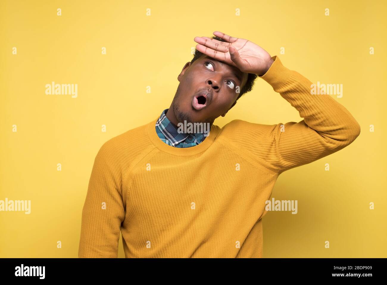 African american sick sweat hi-res stock photography and images - Alamy