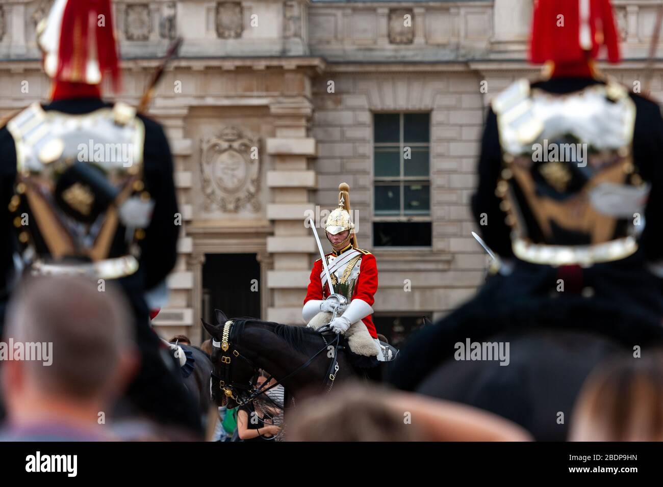 Royal palace horse guards hi-res stock photography and images - Alamy