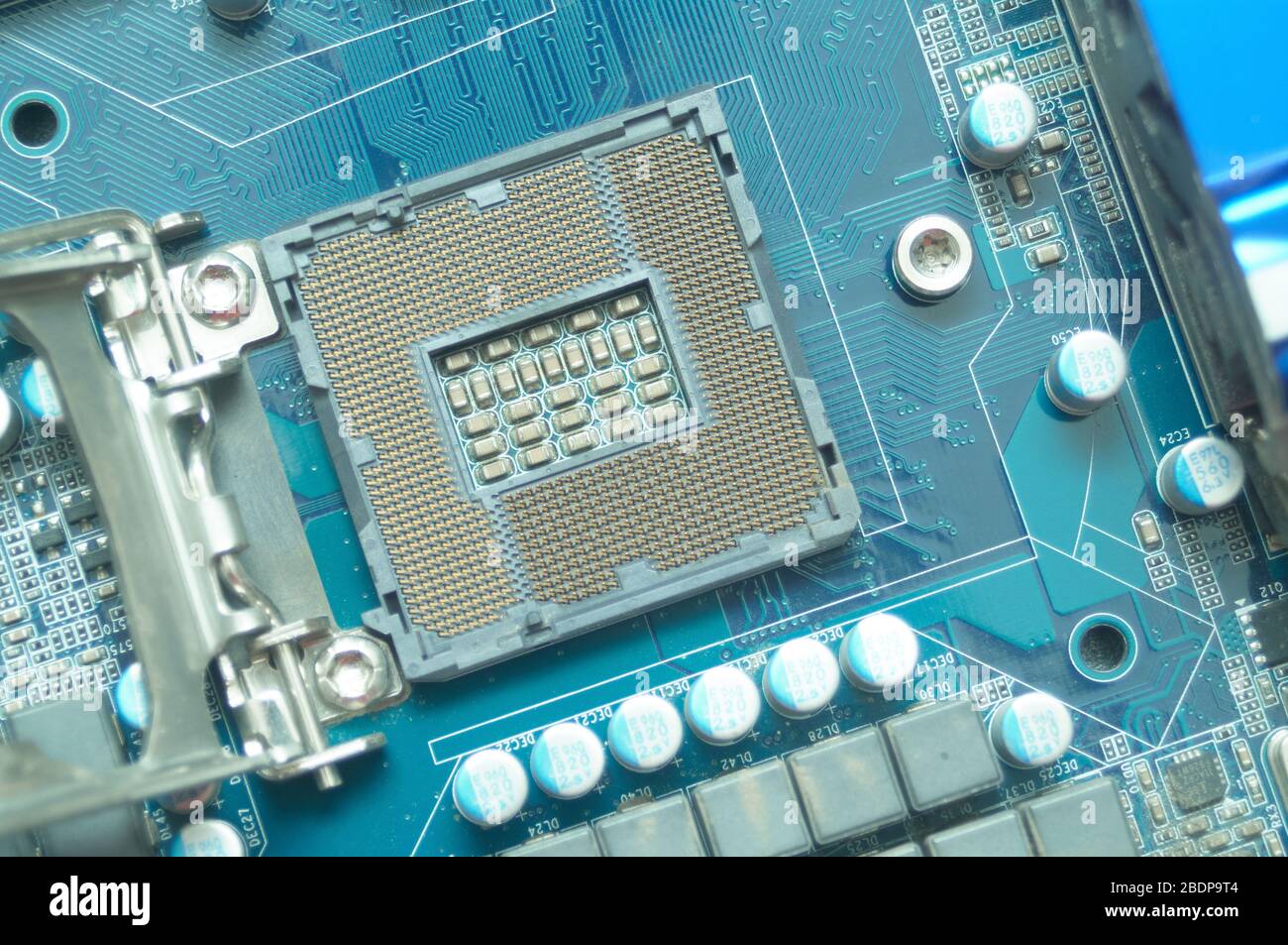 Socket for central processor unit on competer motherbofar. Technical ...