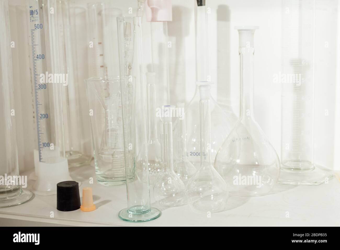 test tube accessories for chemical experiments in the laboratory Stock ...