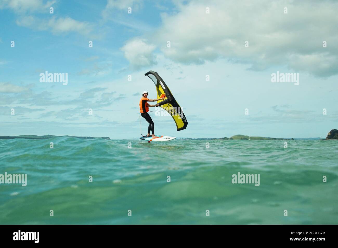 Hand held inflatable wing hi-res stock photography and images - Alamy