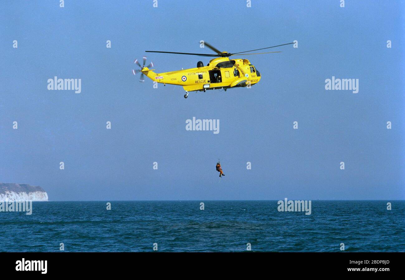 1991, East coast of Yorkshire sea side town, Bridlington, Northern ...