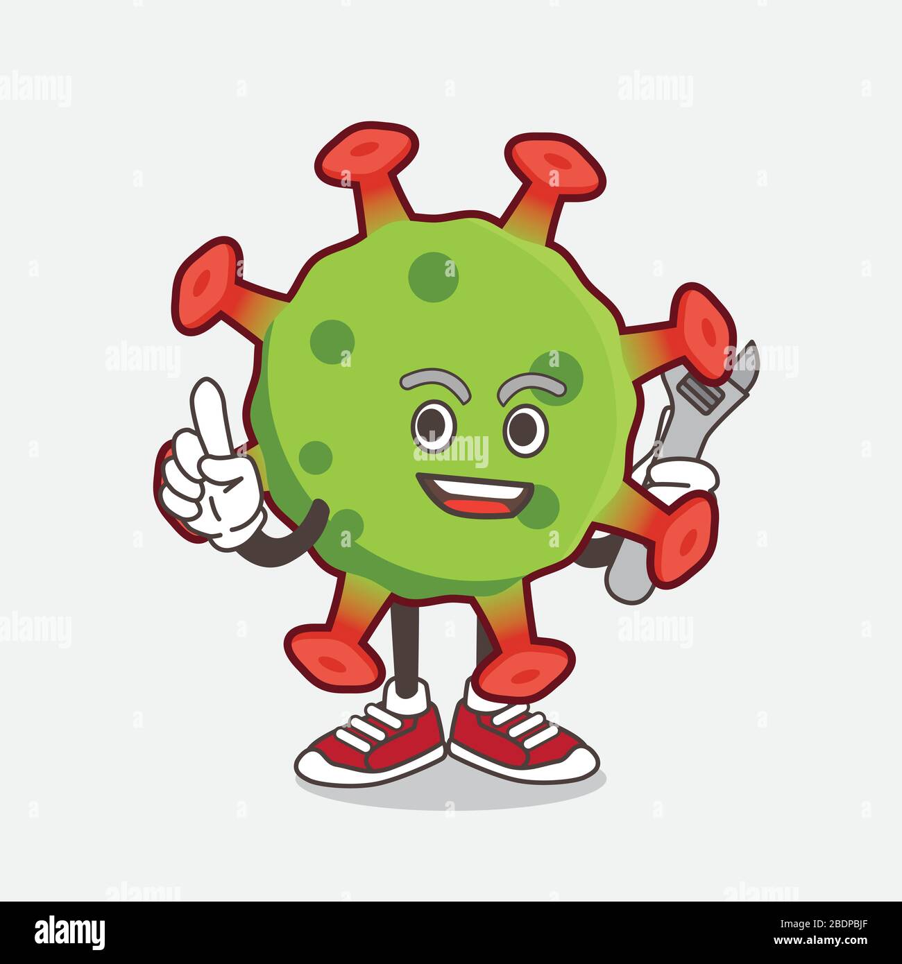 Corona Virus Vector Mascot Illustration Stock Vector Image & Art - Alamy