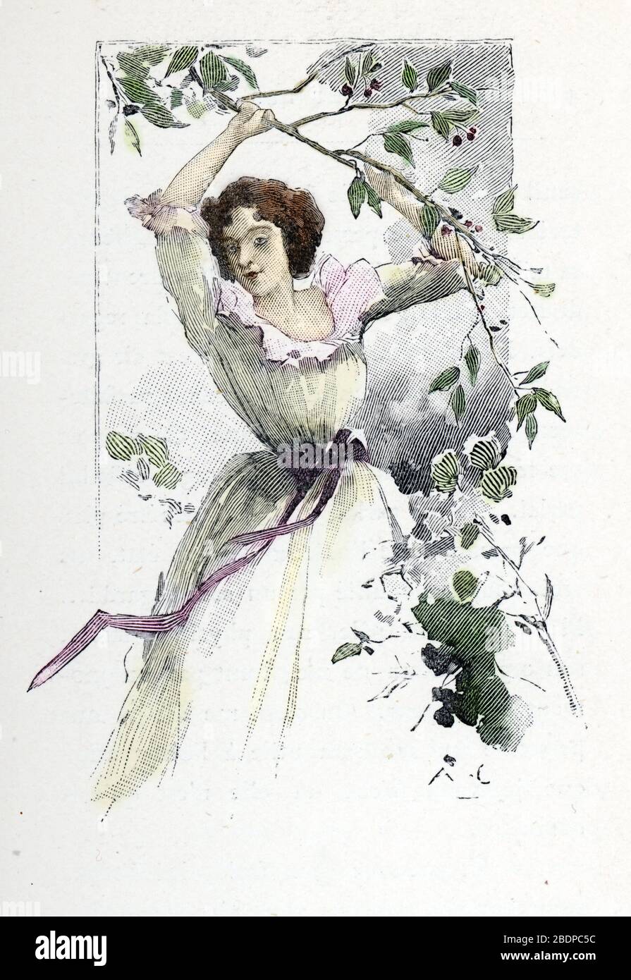 "Portrait de la jeune Caroline de Colombier, premier amour de Napoleon ...