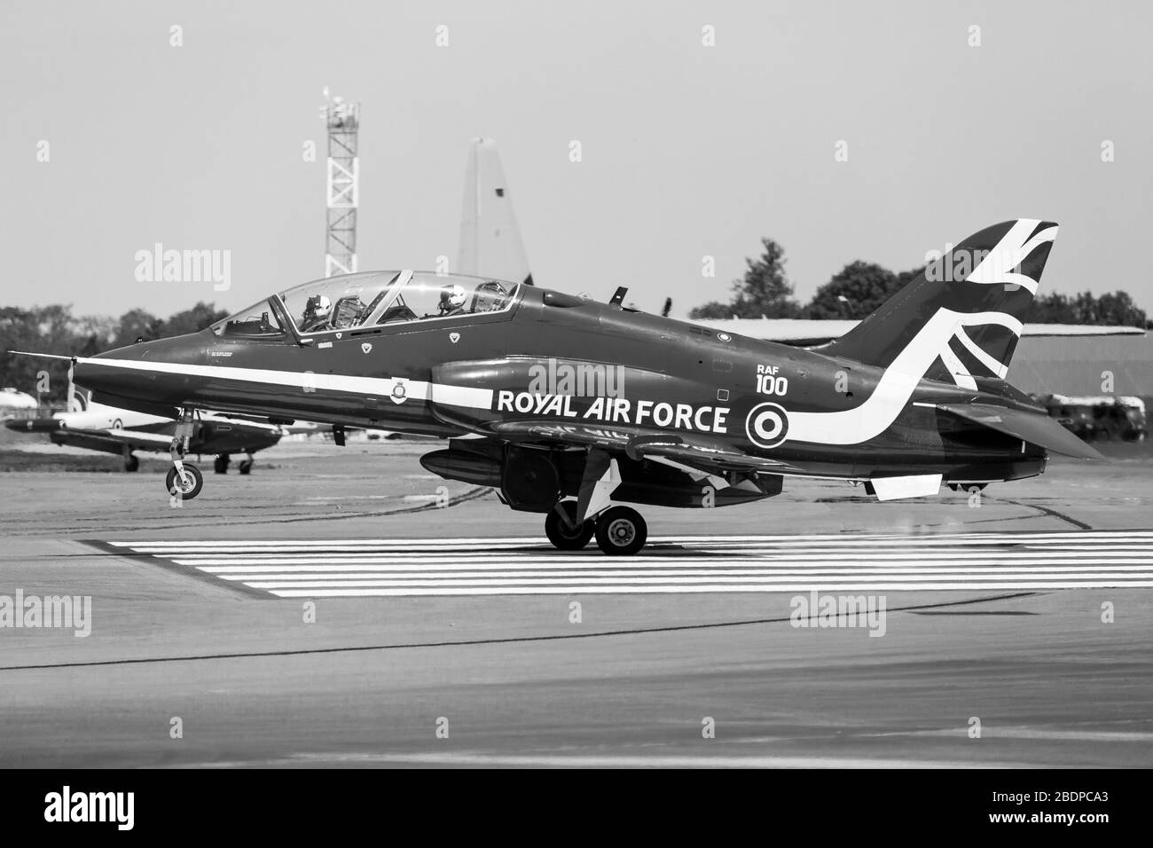 Royal Air Force Aerobatic Team the Red Arrows pictured at the 2018 ...