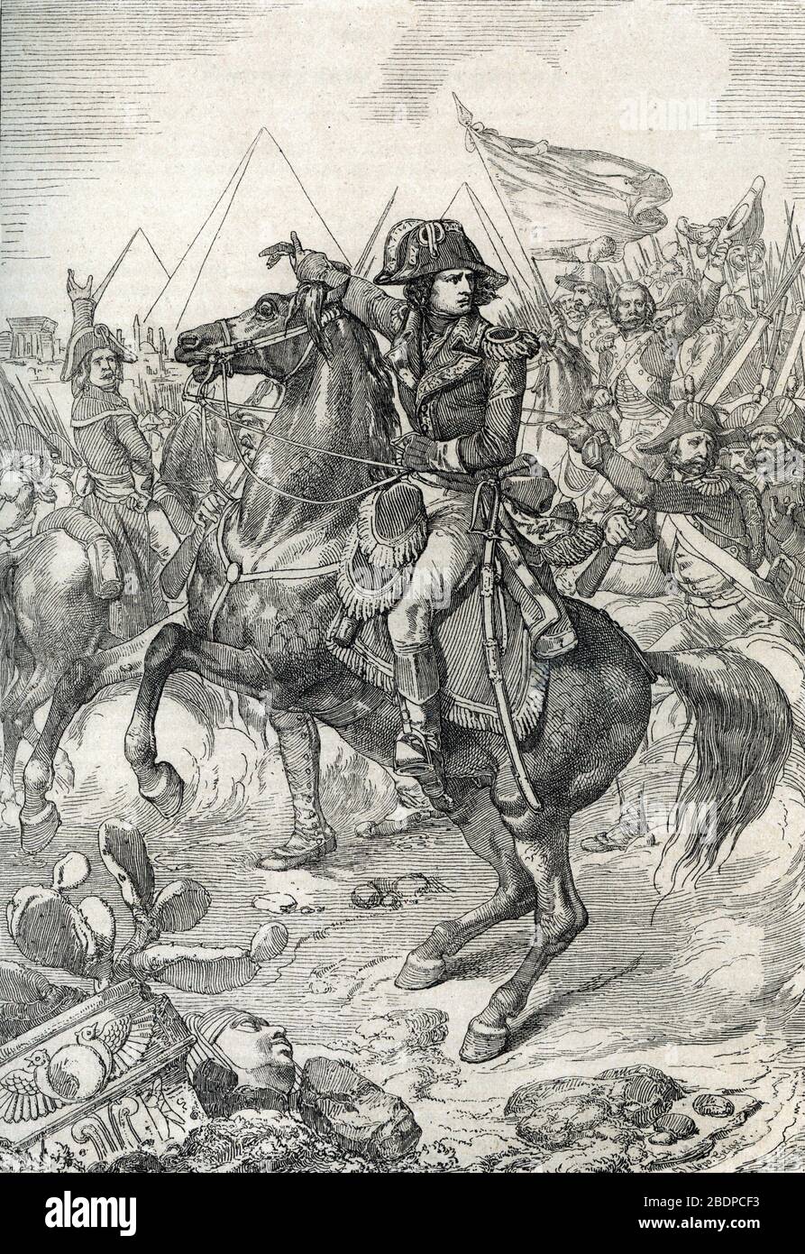 Campagne (Expedition) d'Egypte (1798-1801) : le general Napoleon ...