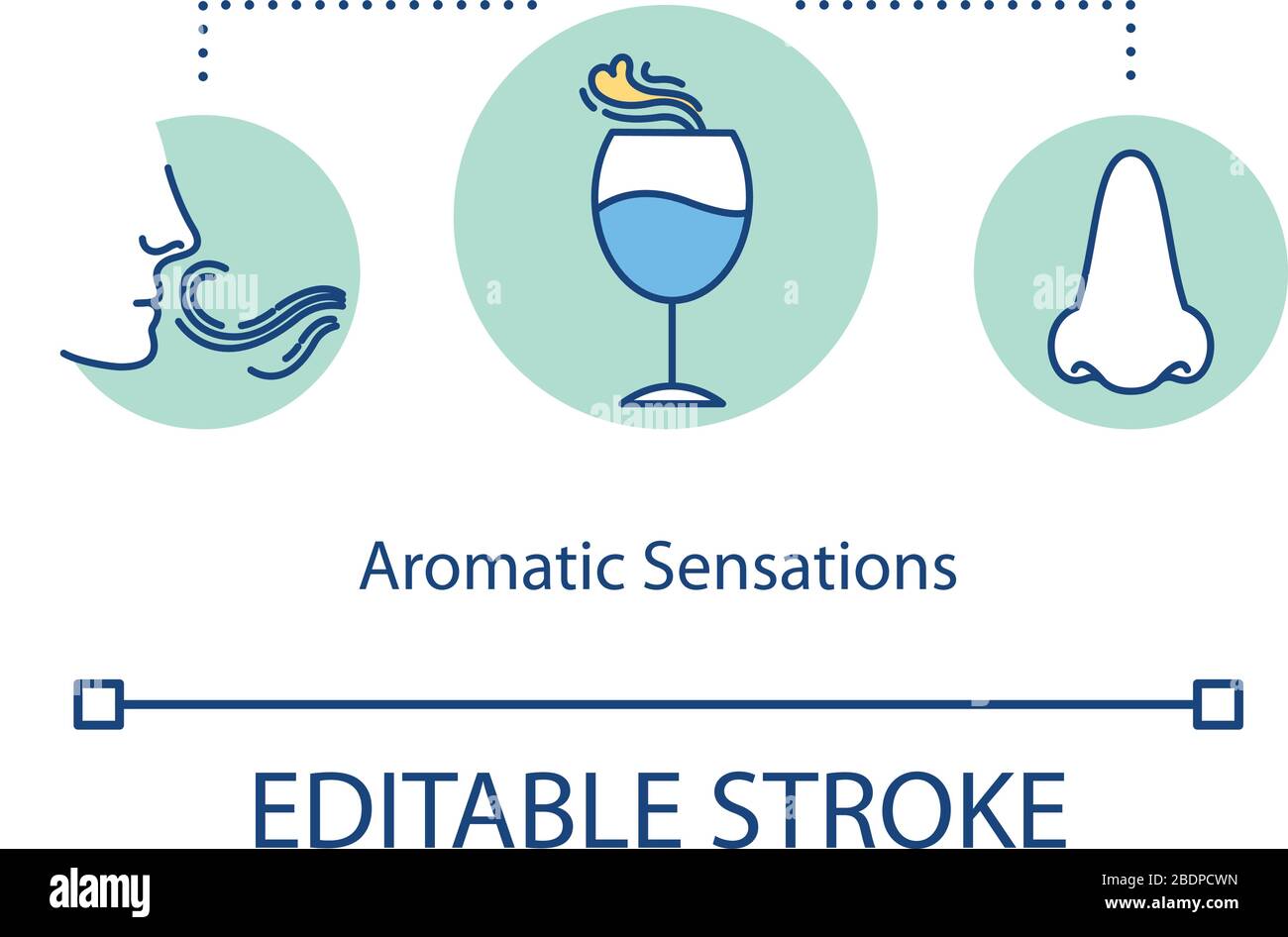 Excellent sense of smell Stock Vector Images - Alamy