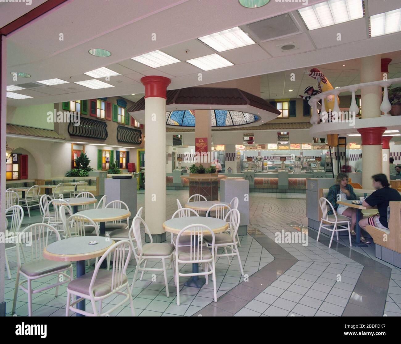 1991, new Macdonalds food outlet at Sheffield, South Yorkshire ...