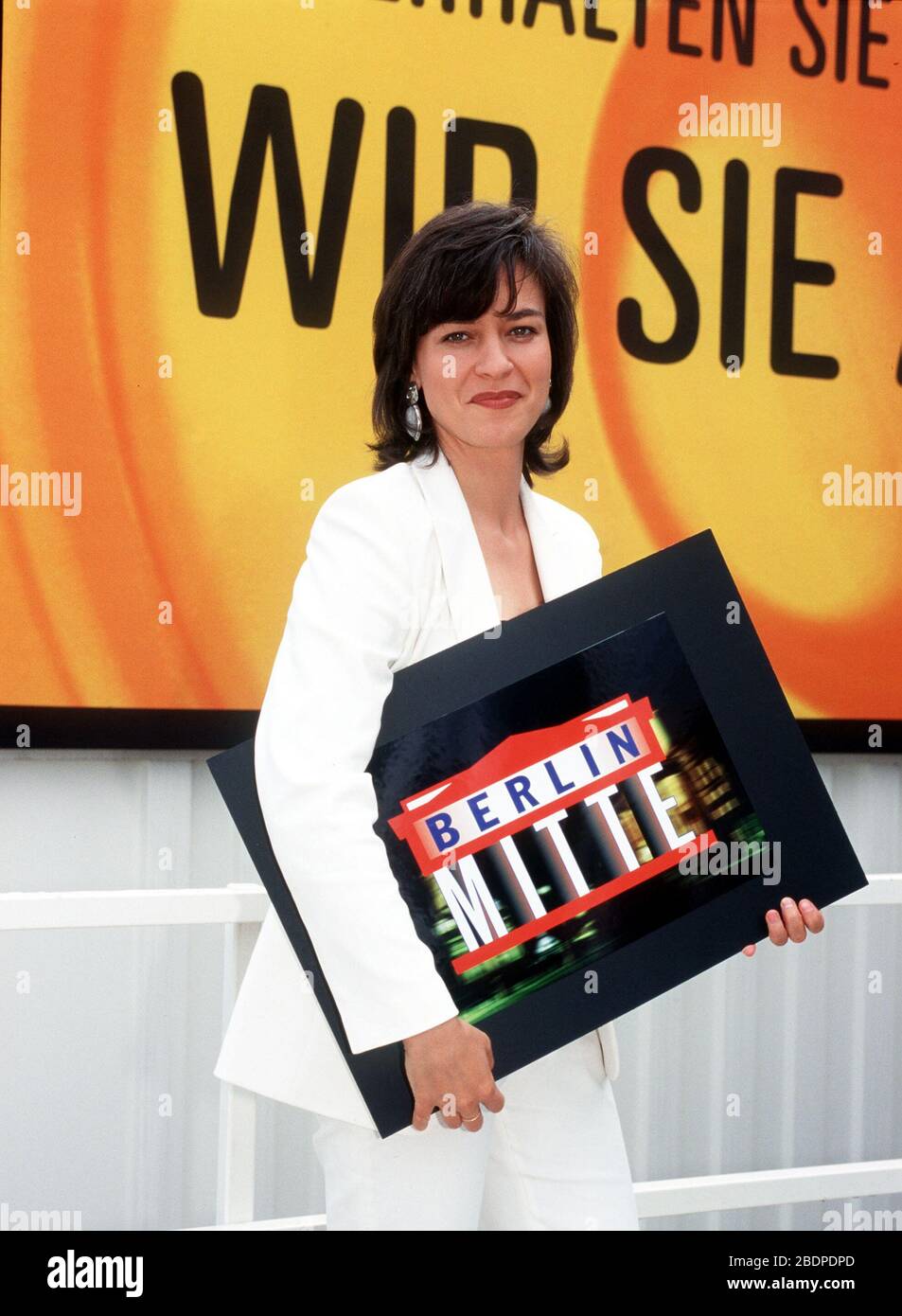 Neue Moderatorin MAYBRIT ILLNER der politischen Talkshow des ZDF BERLIN ...