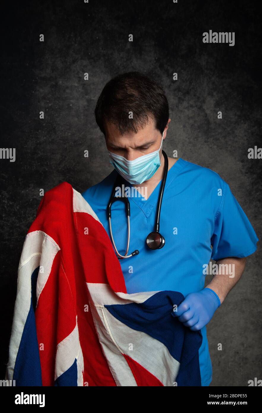 Sad doctor uk hi-res stock photography and images - Alamy
