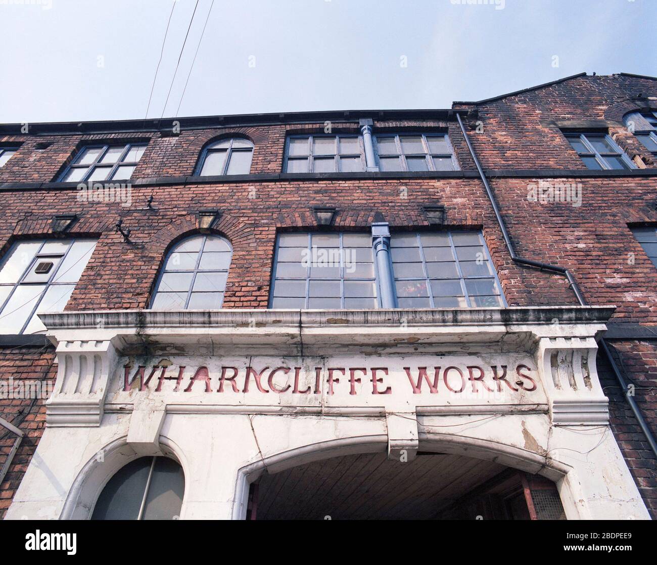 1991, Images of industrial steel making works, Sheffield, South ...