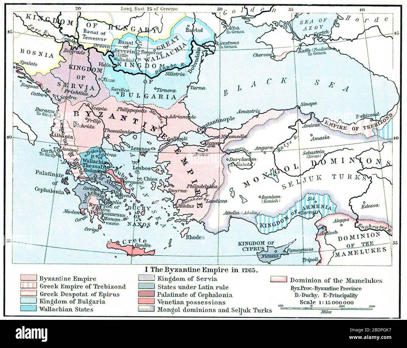 Byzantine Empire Map High Resolution Stock Photography and Images - Alamy