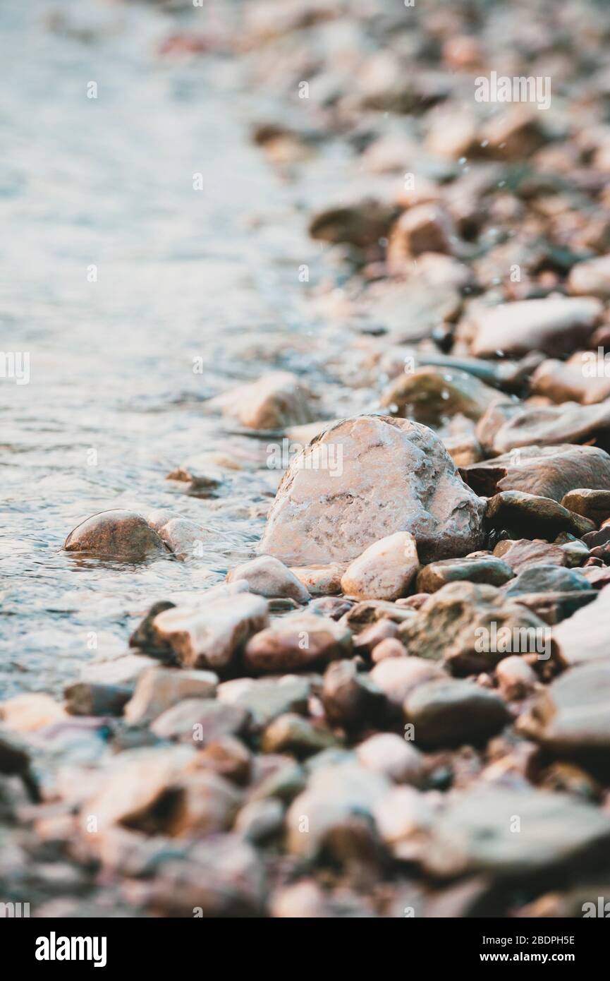 Pale pink rocks hi-res stock photography and images - Alamy