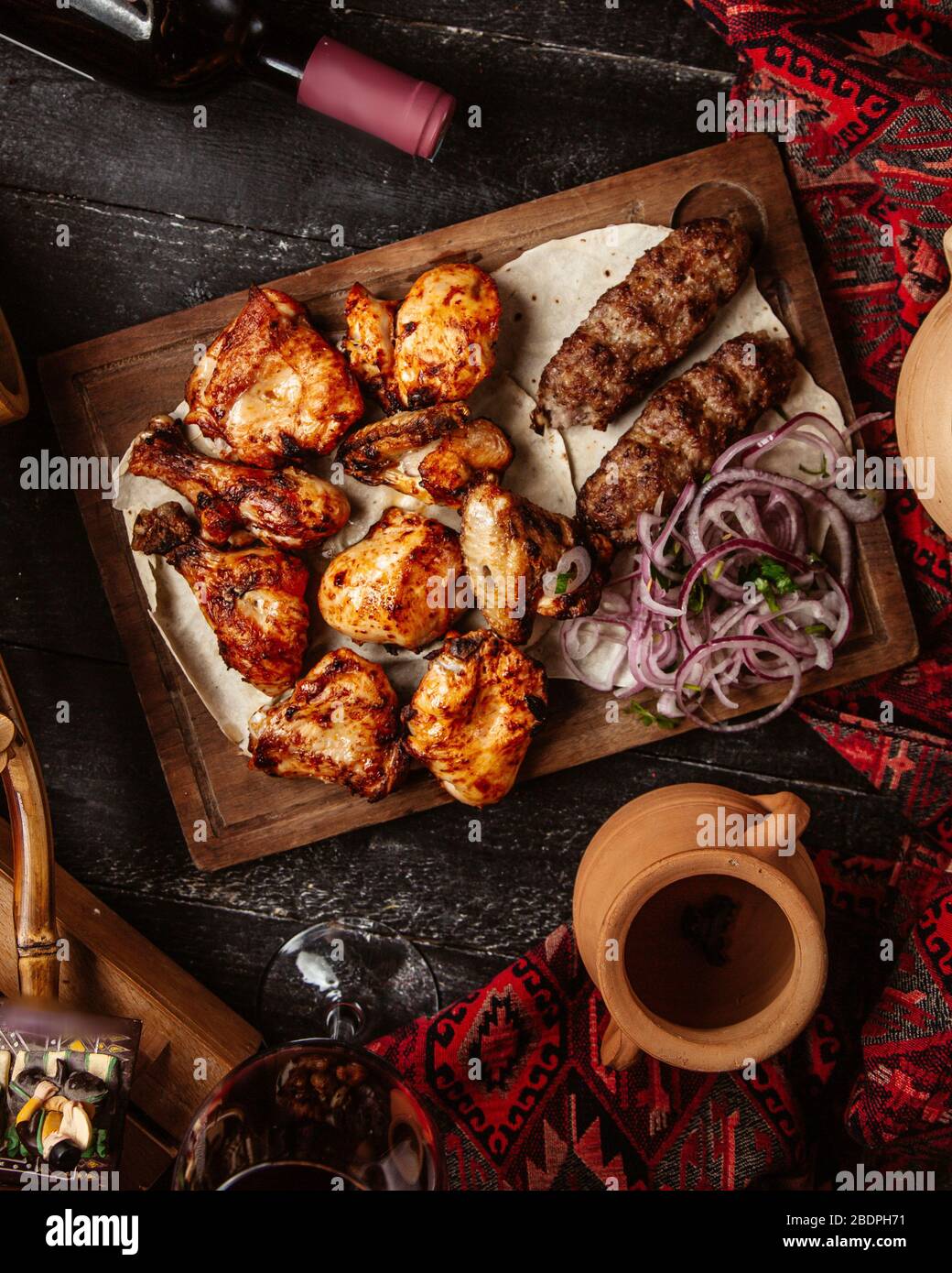 Lule kebab hi-res stock photography and images - Alamy