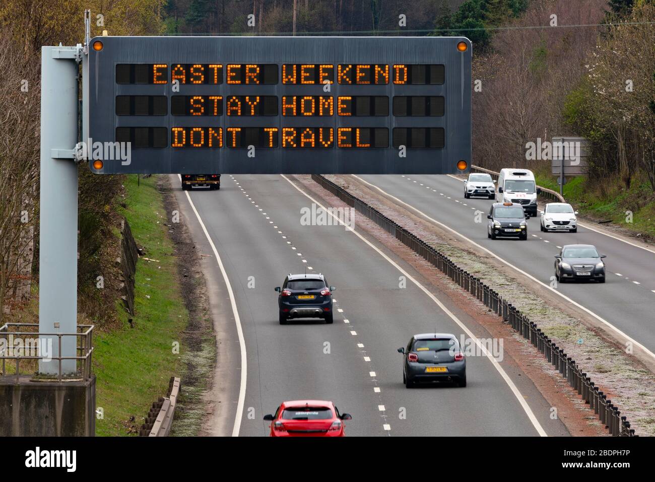 Motorway sign uk hi-res stock photography and images - Alamy