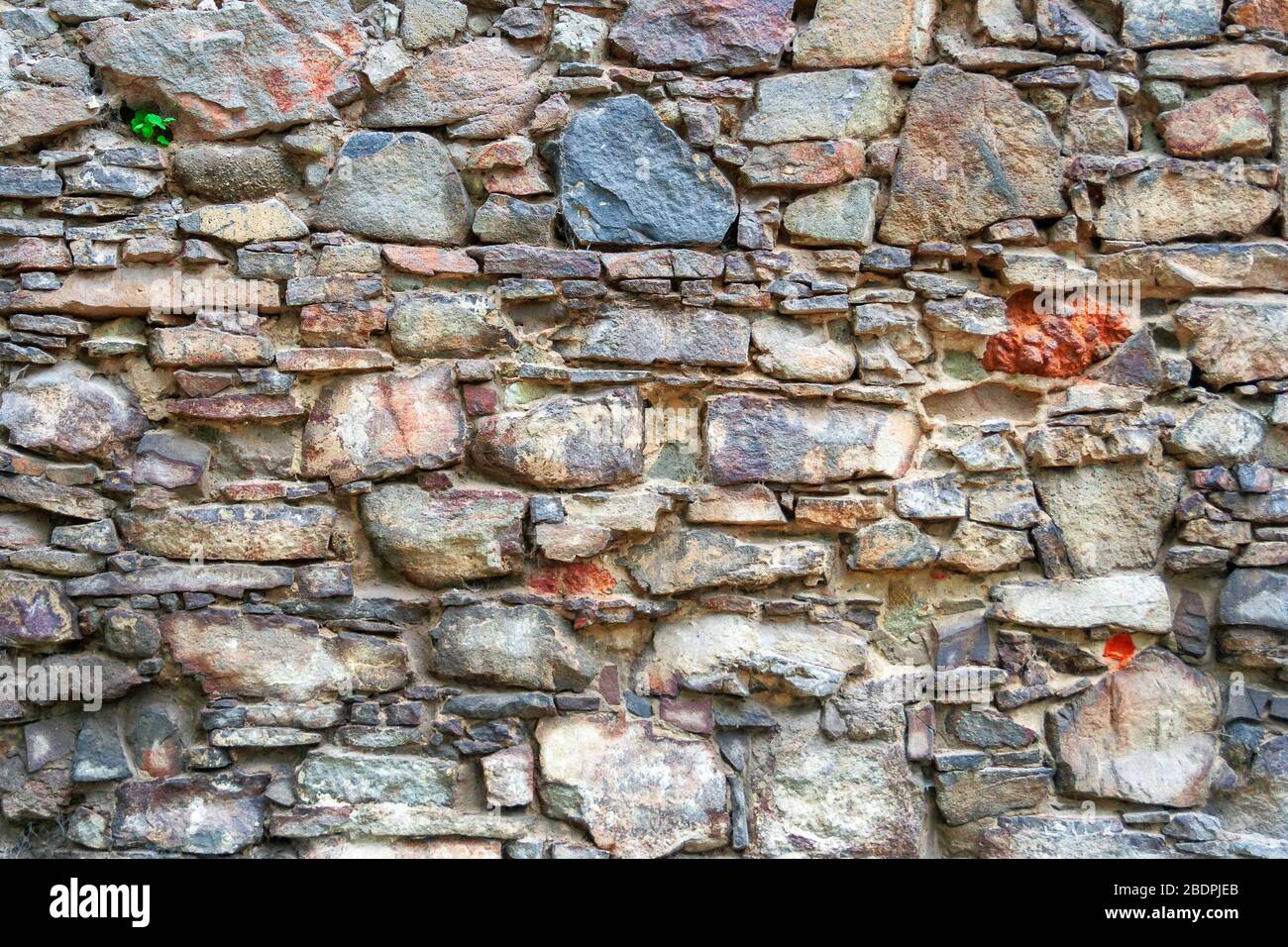 stone wall texture. example of ancient masonry Stock Photo - Alamy